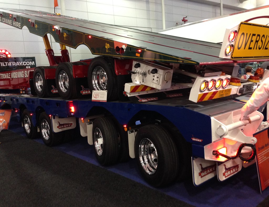 Drake Trailers shows off slide trailer at Brisbane Truck Show | News