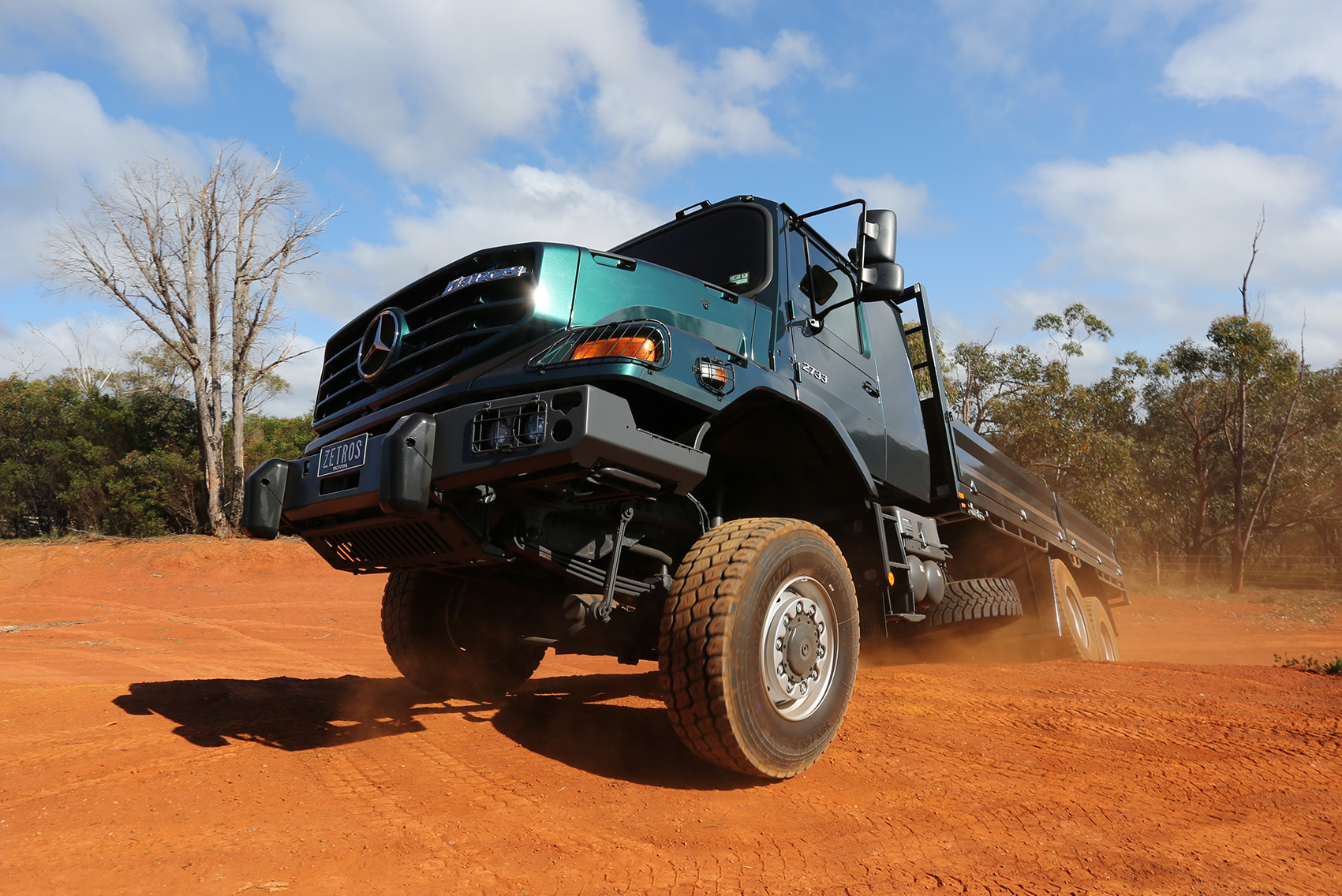Bush-bashing with the Mercedes Benz Zetros | News