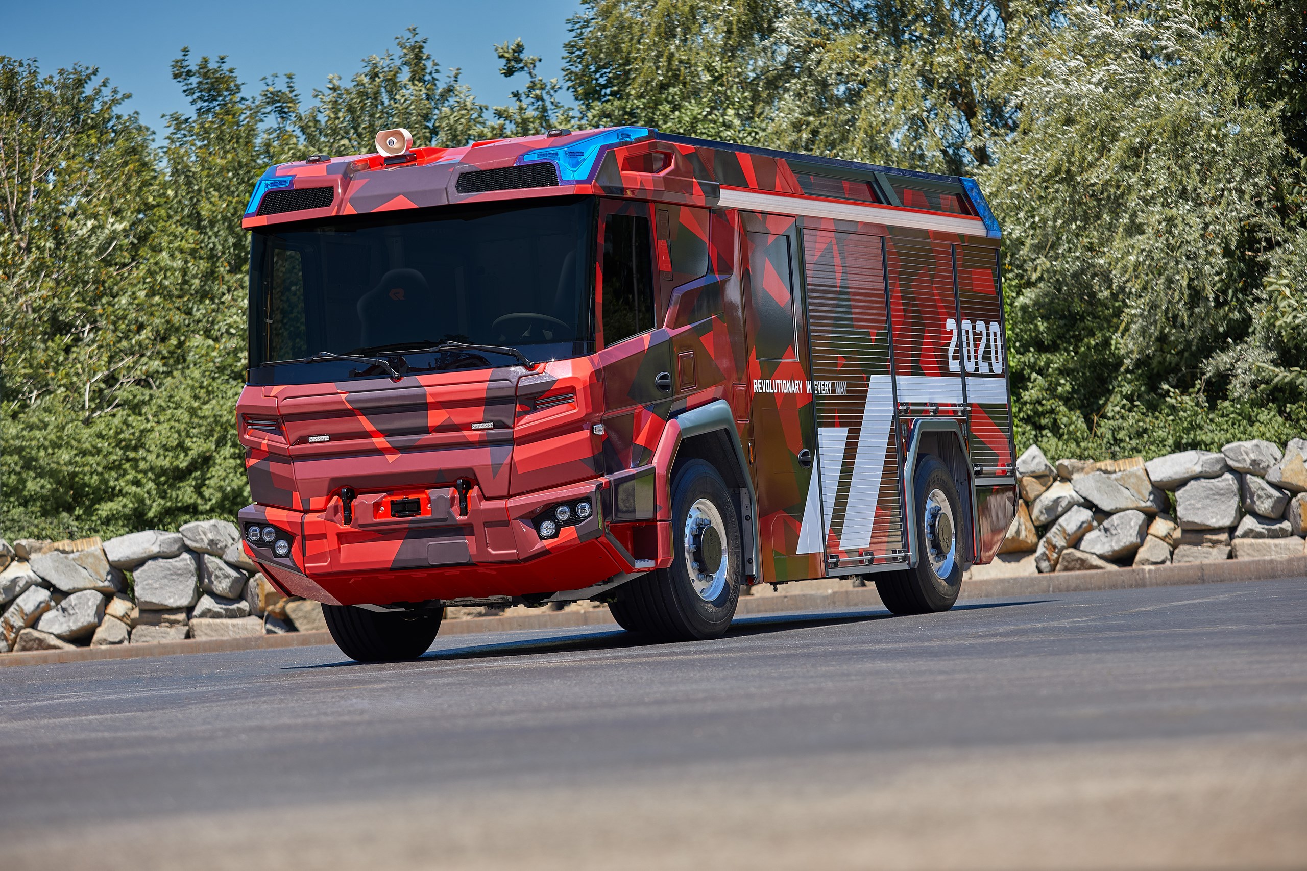 Electric firetruck first for Volvo Penta | News
