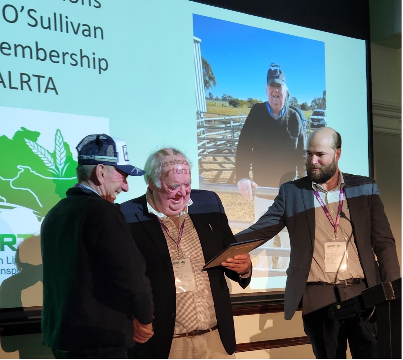 ALRTA says thanks to rural trucking icon