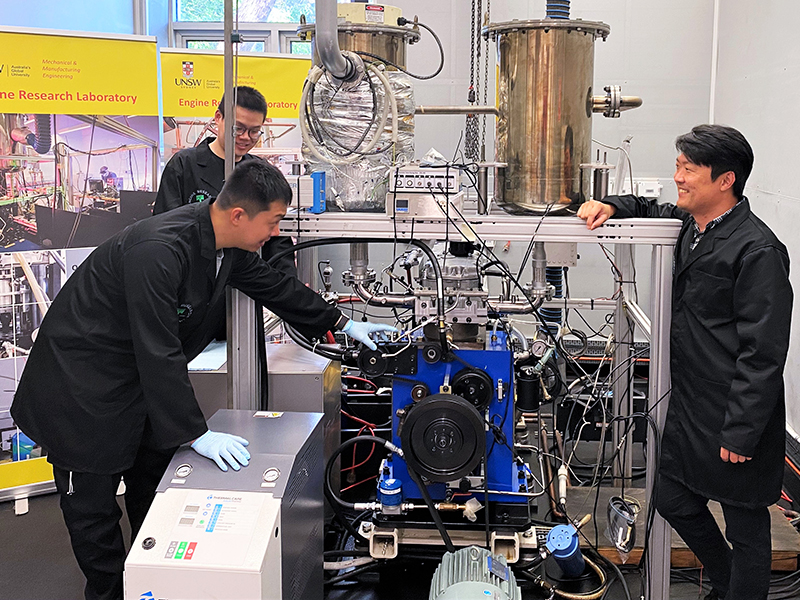 NSW Uni converts diesel engine to hydrogen | News