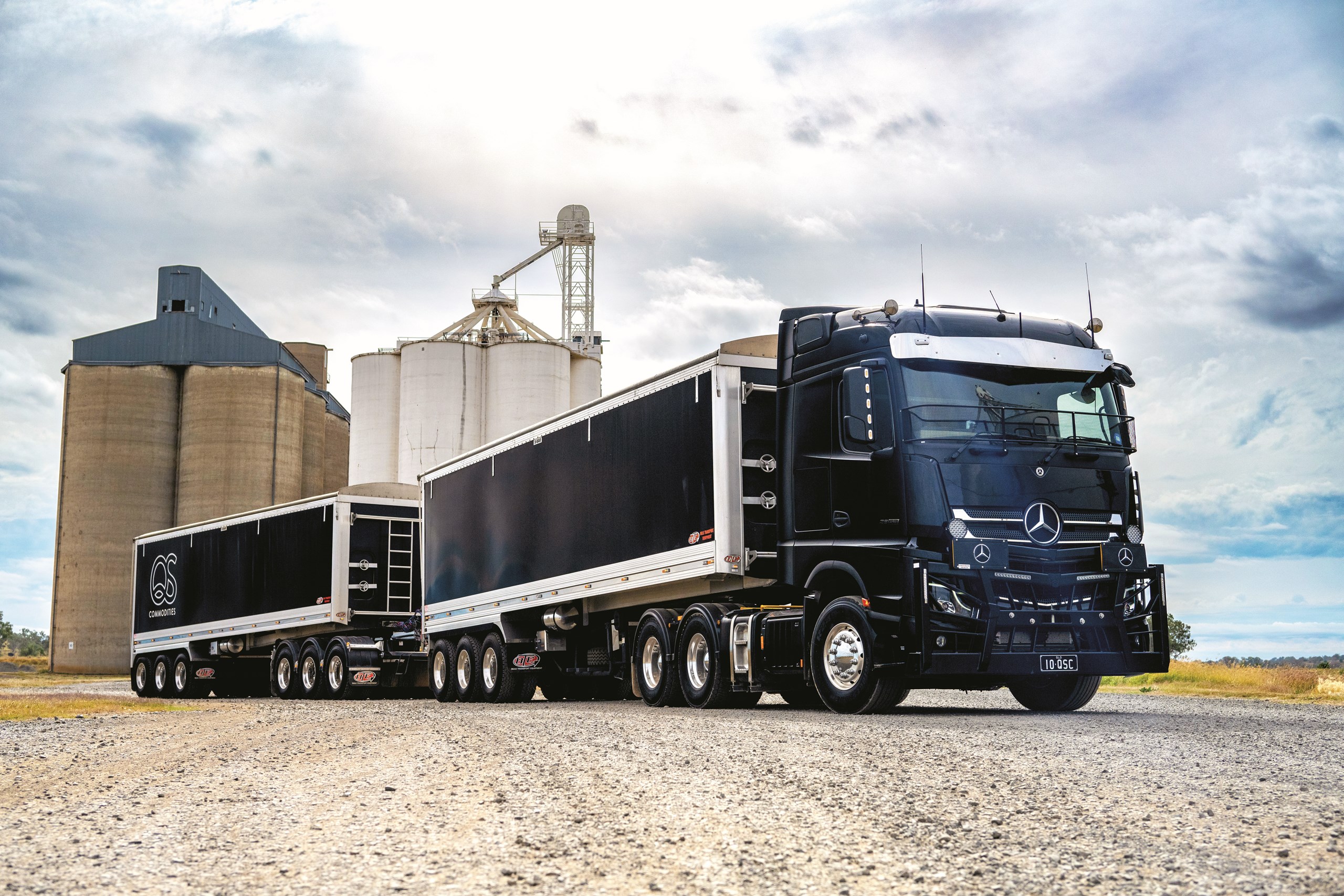Going against the grain in an Actros 2663