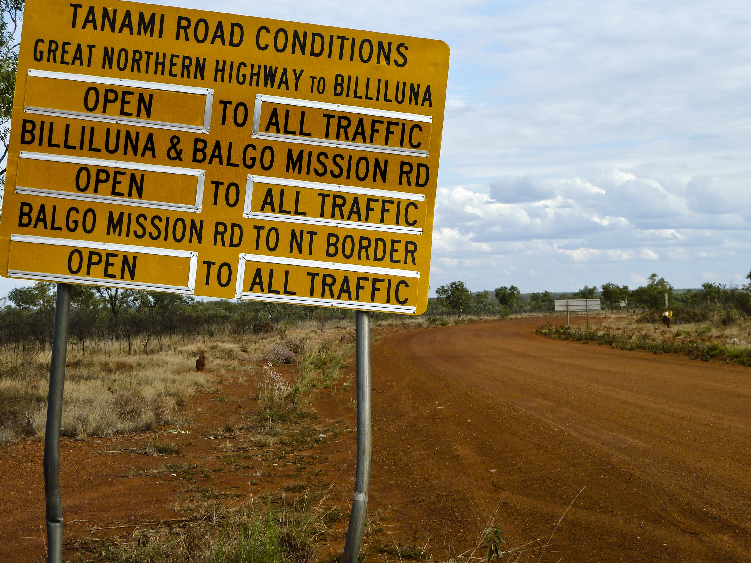Government to seal alternate freight route into WA, Tanami road
