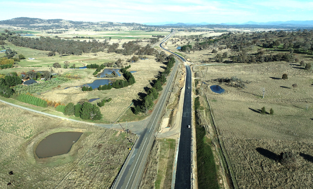 Barton Highway reaches major milestone in $200m upgrade | NEWS