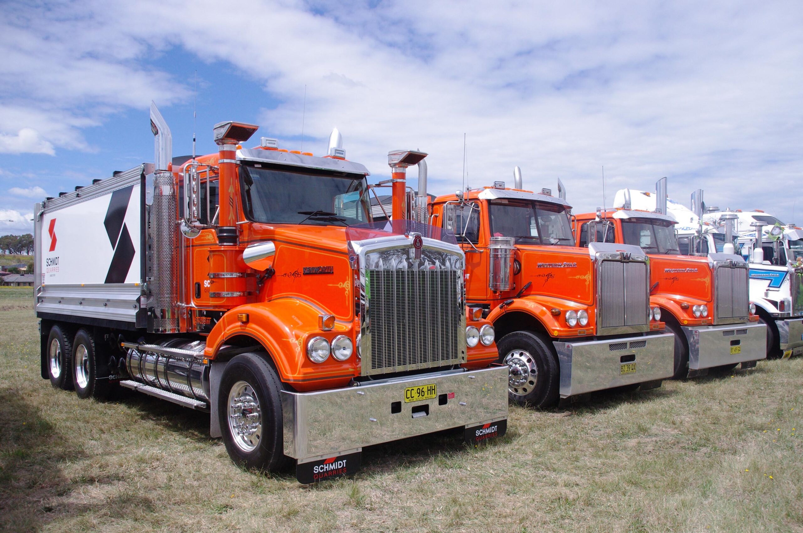Record convoy for Canberra