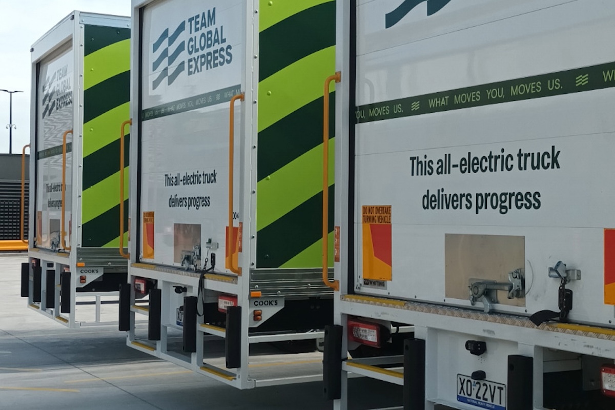 Team Global Express benefits from government grant with electric trucks ...
