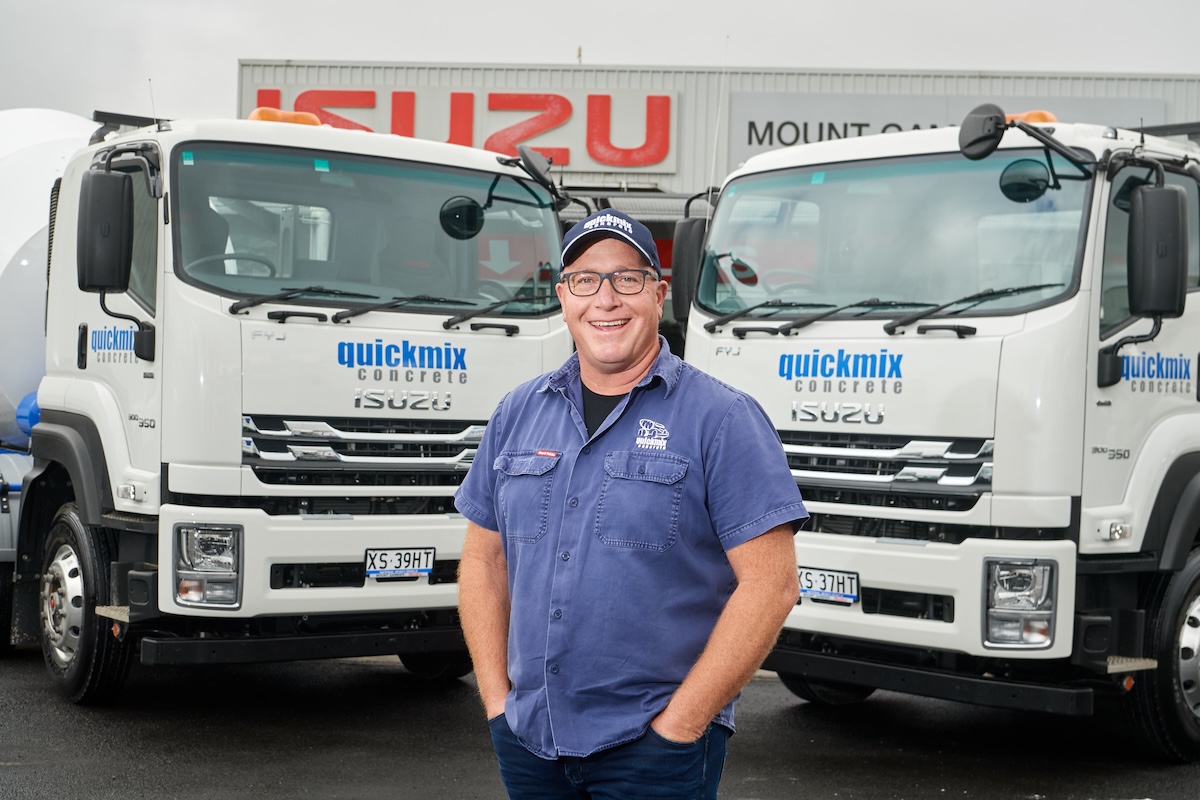 QuickMix Concrete keeps moving with Isuzu Agitators - OwnerDriver