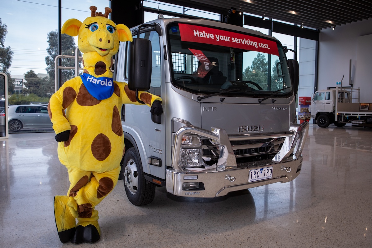 Isuzu and Healthy Harold continue strong partnership - OwnerDriver
