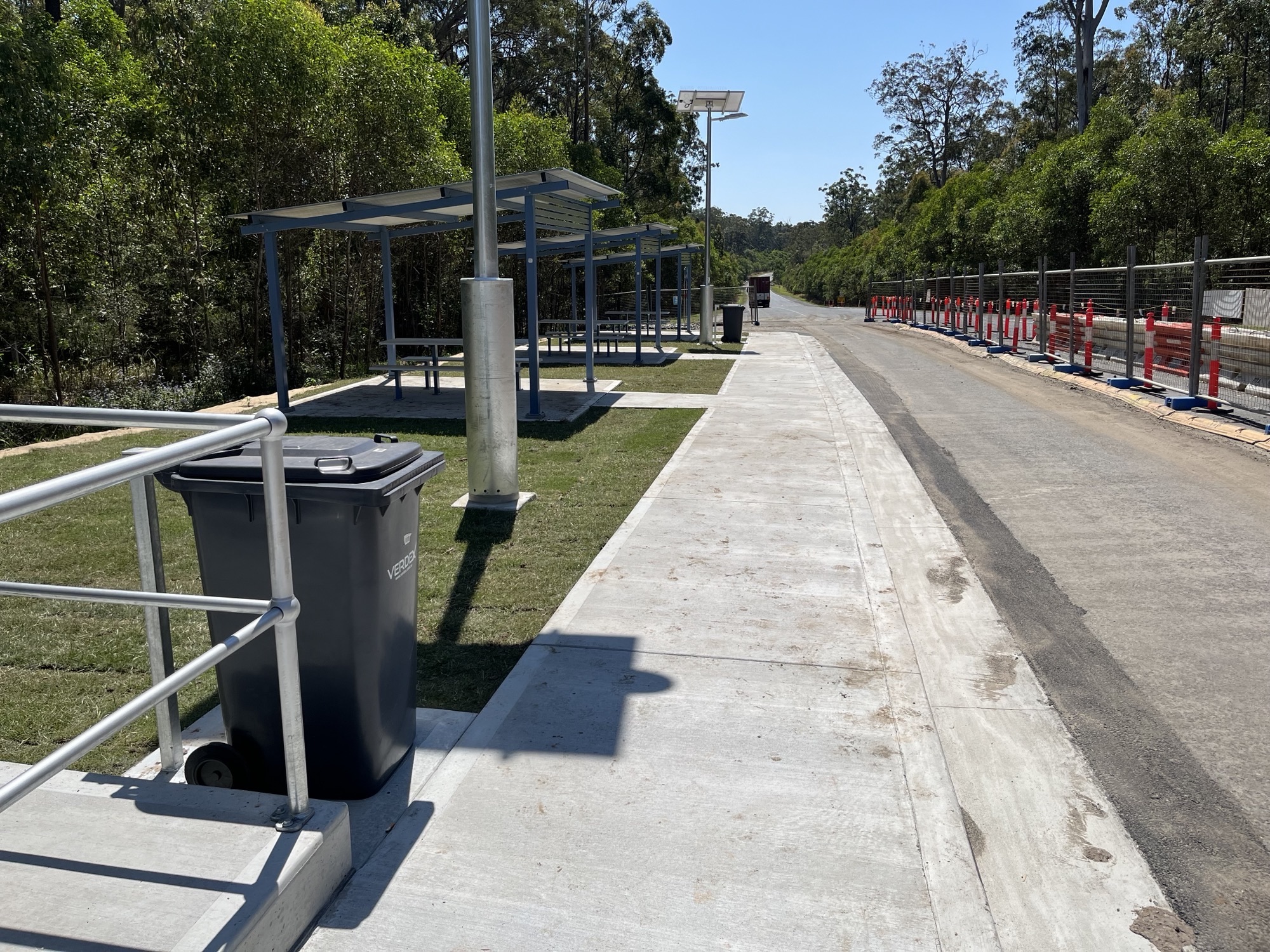 Pacific Motorway truck rest area upgrade complete