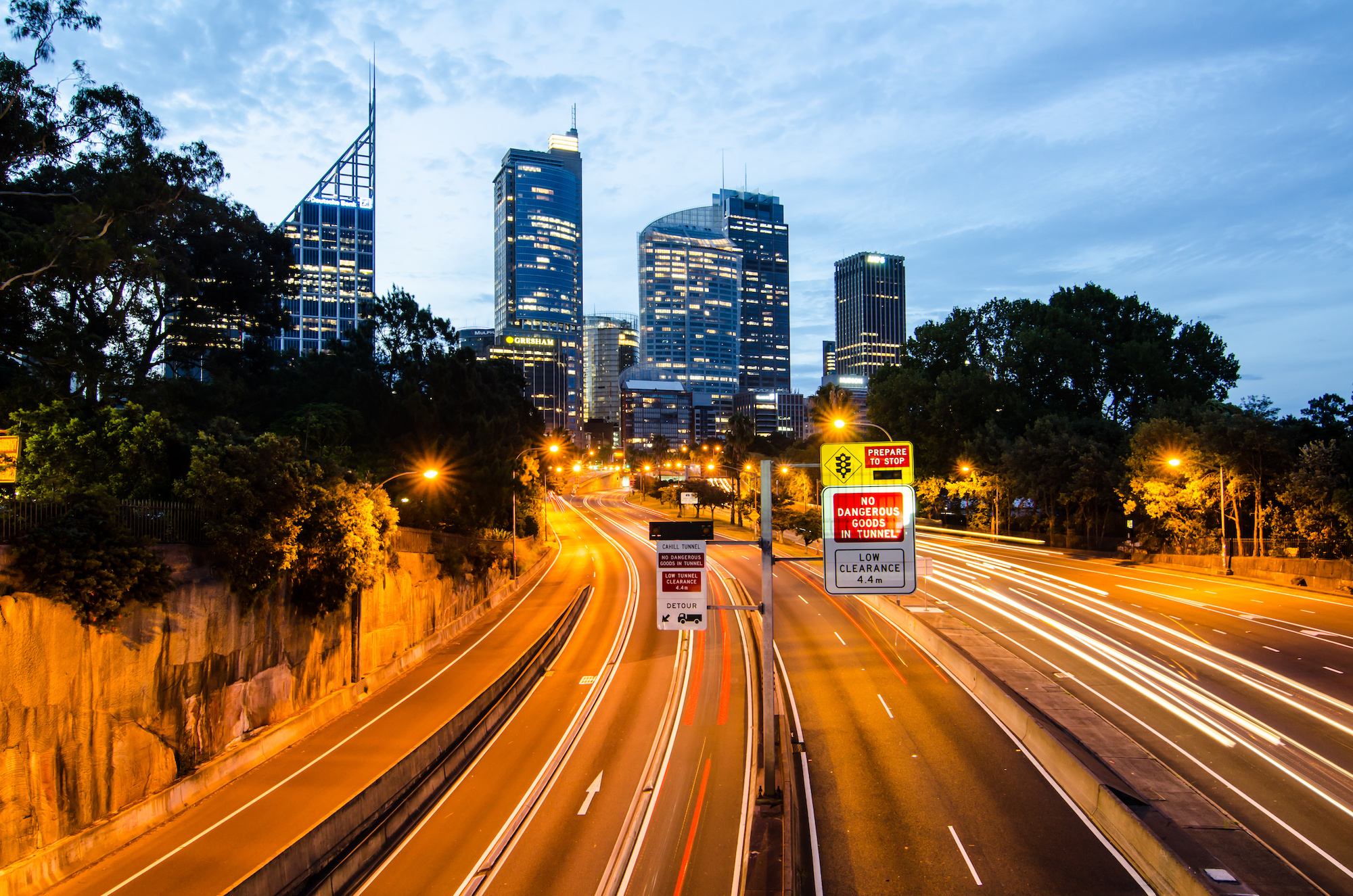 New southbound ramp opens on Warringah Freeway