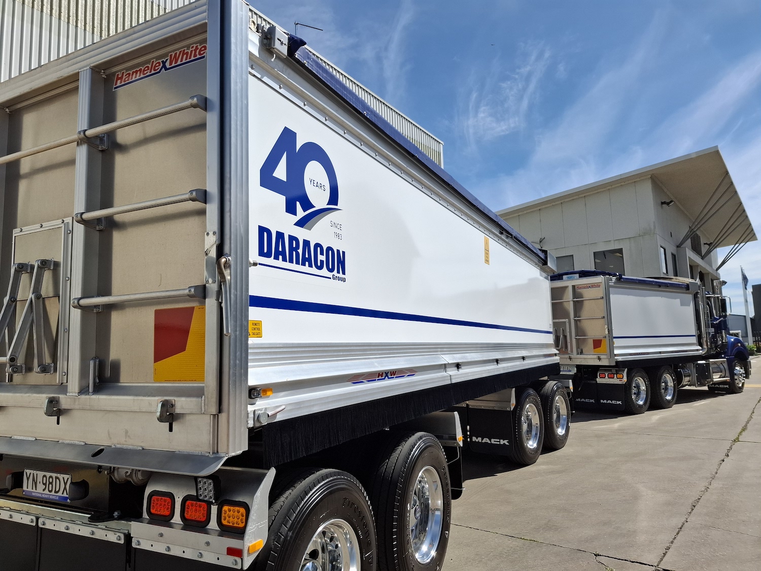 Daracon Group closes out milestone celebrations with unique Mack