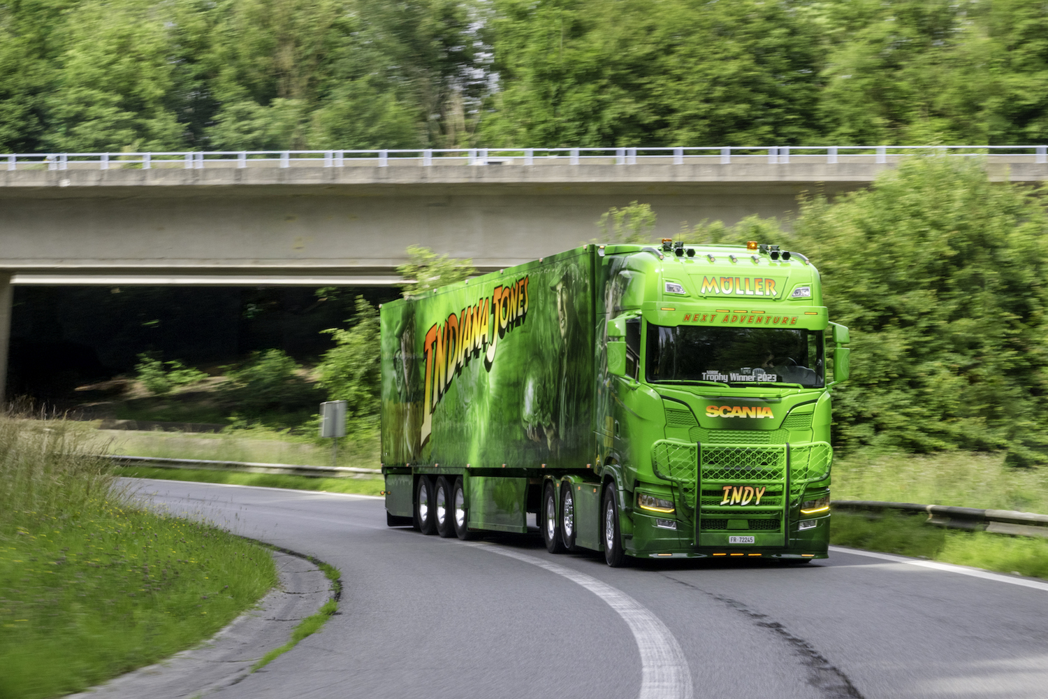 Special European Scania enacts popular franchise