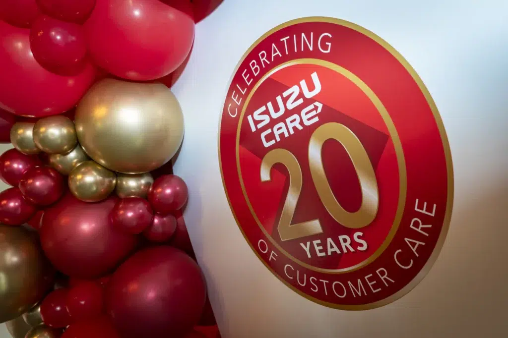 Isuzu celebrates 20 years of truck Care service program