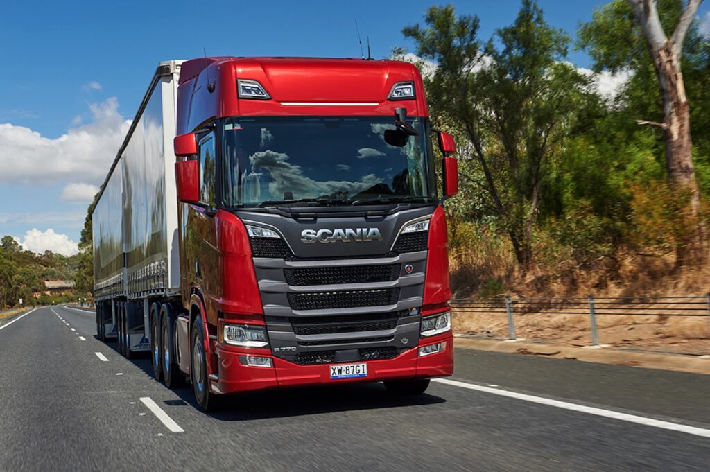 Scania prepares to make a bang with V8