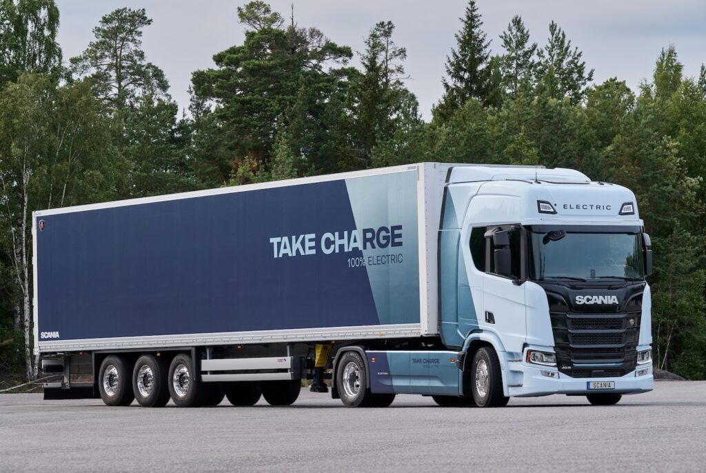 Scania prepares to make a bang with V8