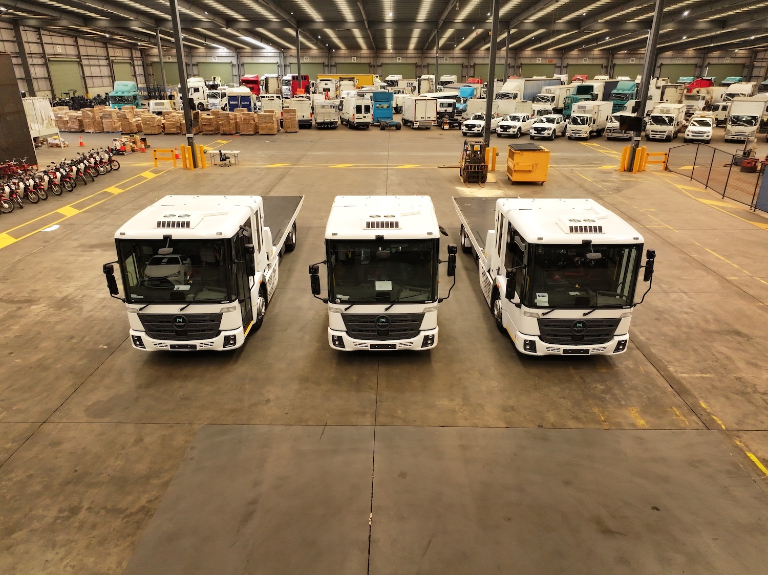 Australia’s first hydrogen tilt tray truck to go to auction