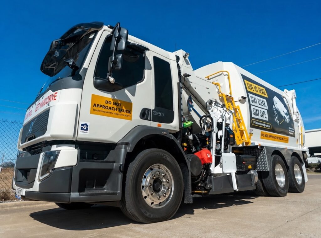Australian council introduces new waste trucks with AI pedestrian ...
